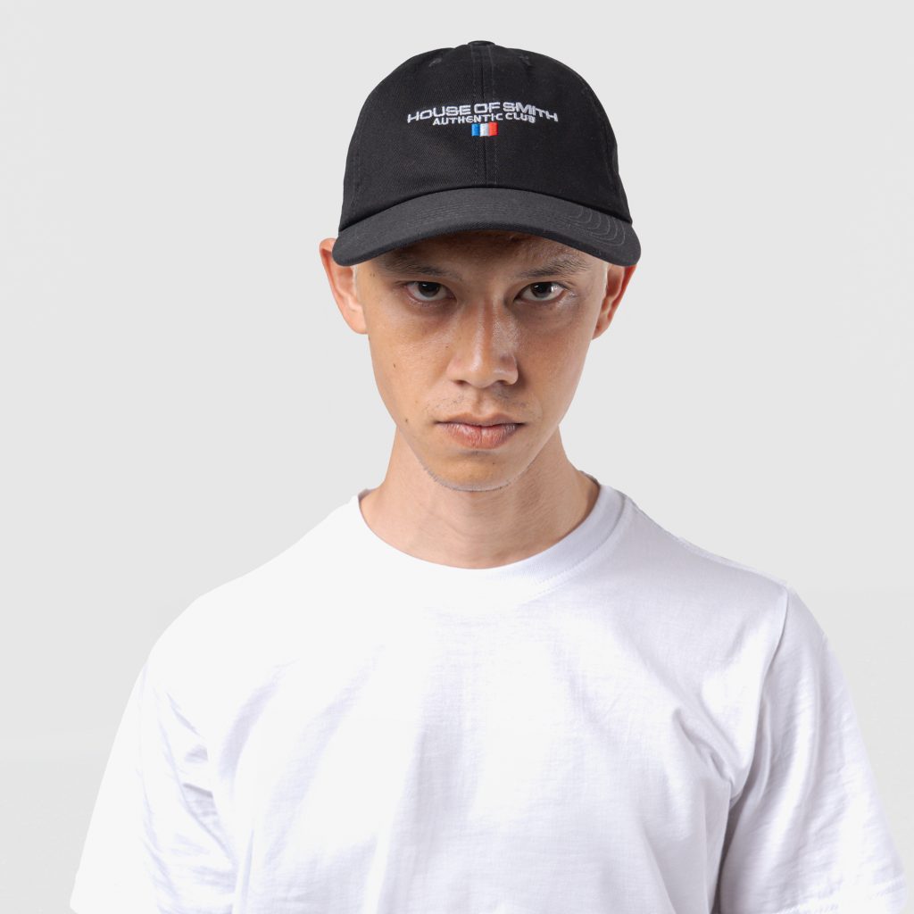 House of Smith Topi - Auth Cap Black #3 - Polo Cap hat - House of Smith