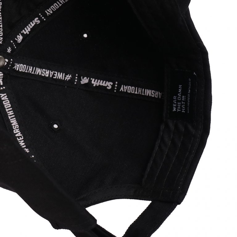 House of Smith Topi - Gorz Cap Black #2 - Polo Cap hat - House of Smith