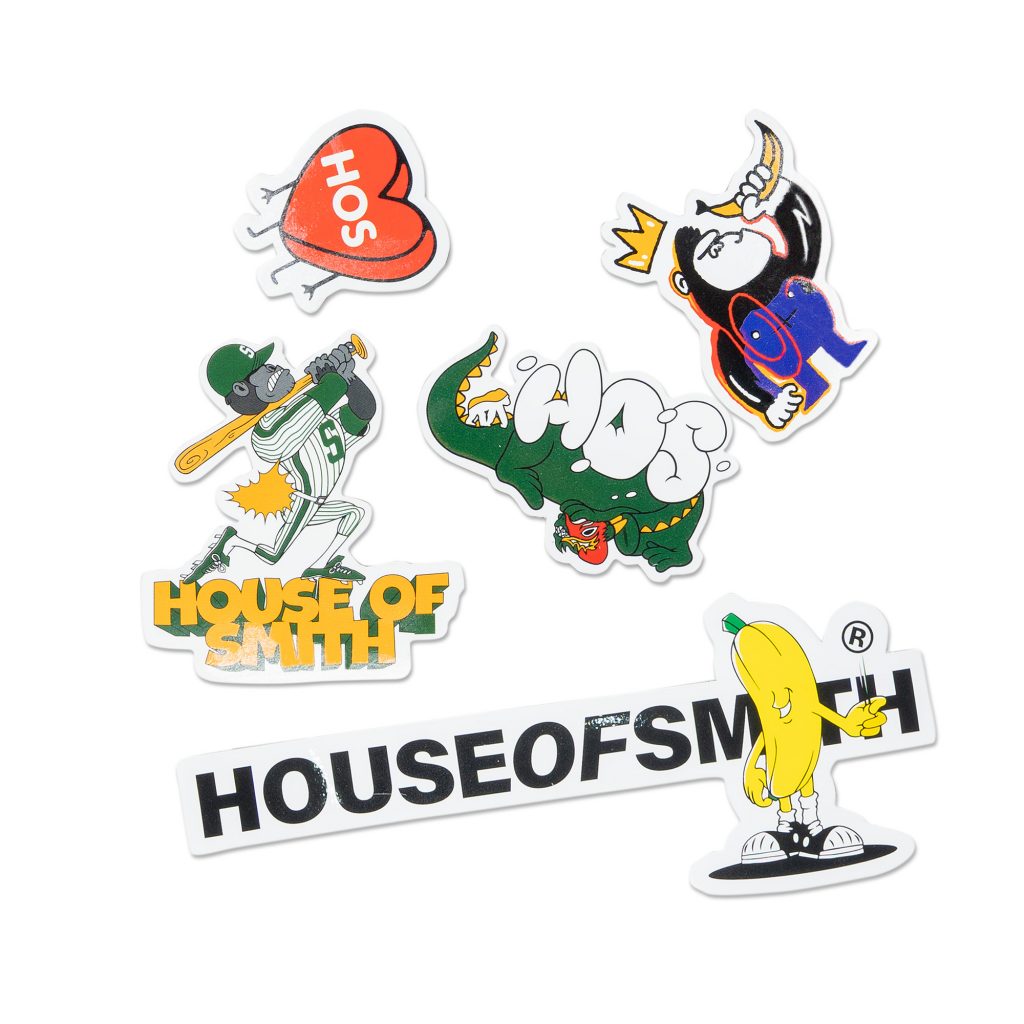 House of Smith Sticker - New Smith Sticker Pack #2 (1 Pack = 15 pcs ...