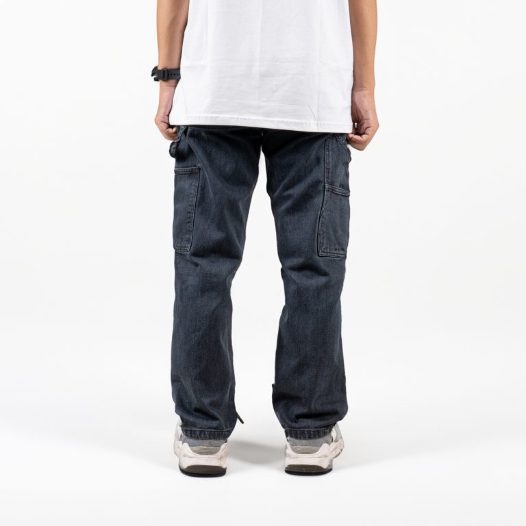 House of Smith Celana Denim Pria - Smith Carpenter Pants Dark Grey #5 ...