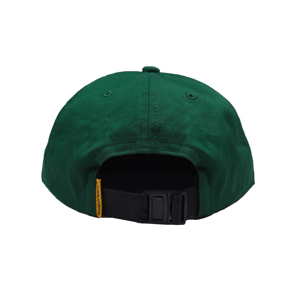 House of Smith Topi - S Letter Cap Green - Polo Cap hat - House of Smith