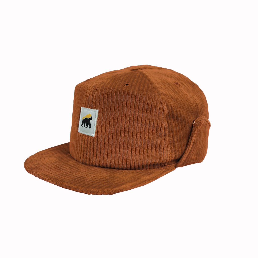 House of Smith Topi - Hoa Cord Flap Cap Camel - Flap Cap Hat - House of ...