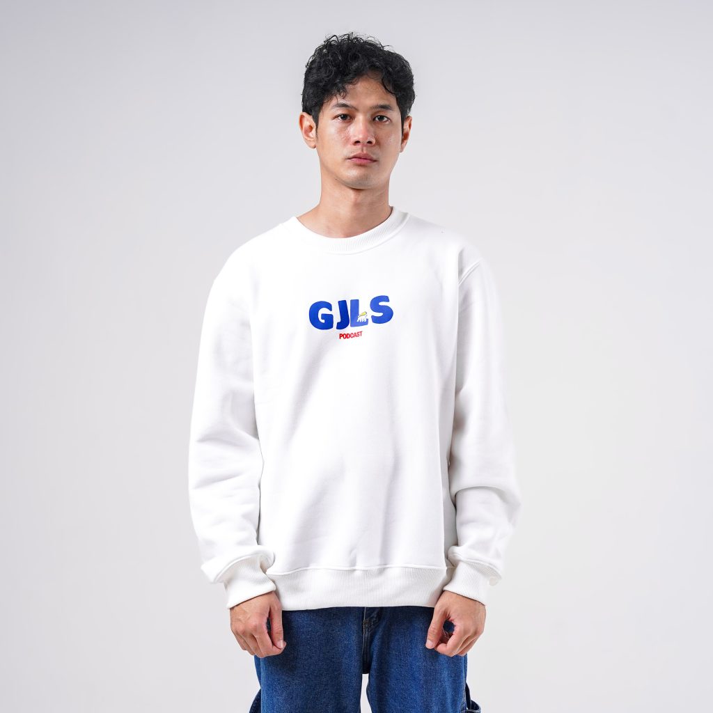 House of Smith Sweater Crewneck Pria - Smith X Gjls Pisang - House of Smith