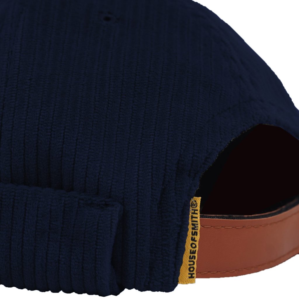 House of Smith Topi - Docker Cord Hat Navy - Miki Hat - House of Smith