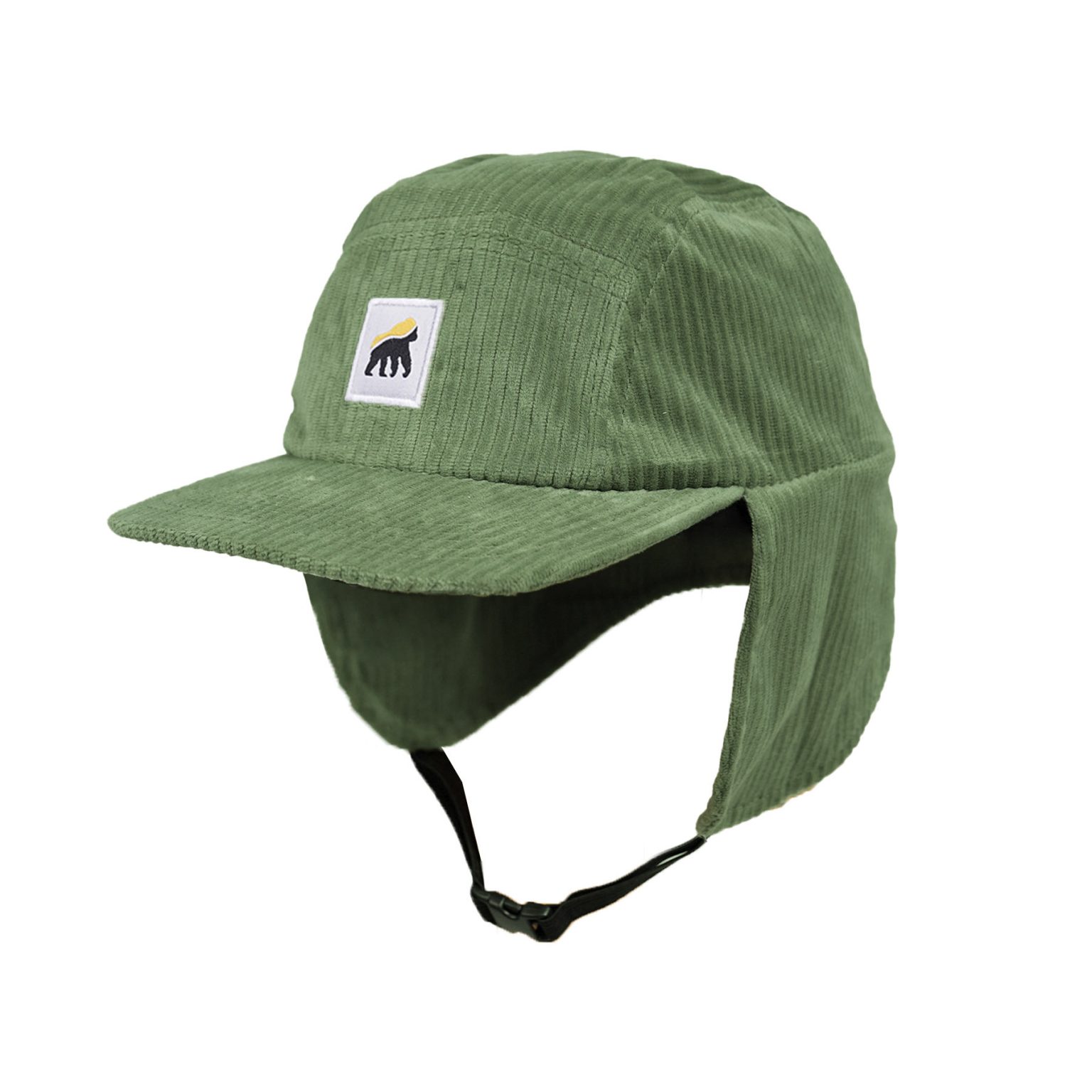 House of Smith Topi - Gory Cord Flap Cap Sage - Flap Cap Hat - House of ...