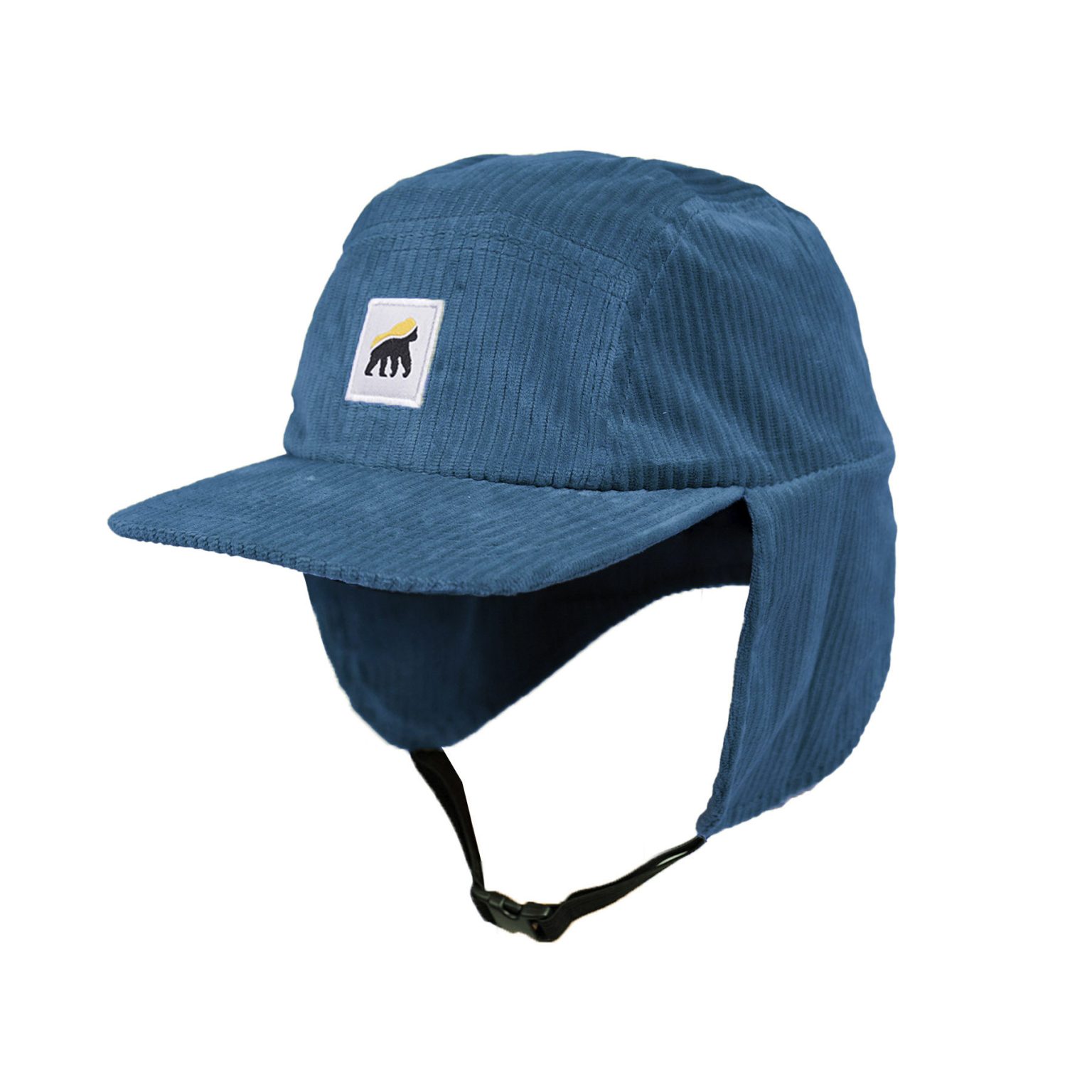 House of Smith Topi - Gory Cord Flap Cap Blue - Flap Cap Hat - House of ...