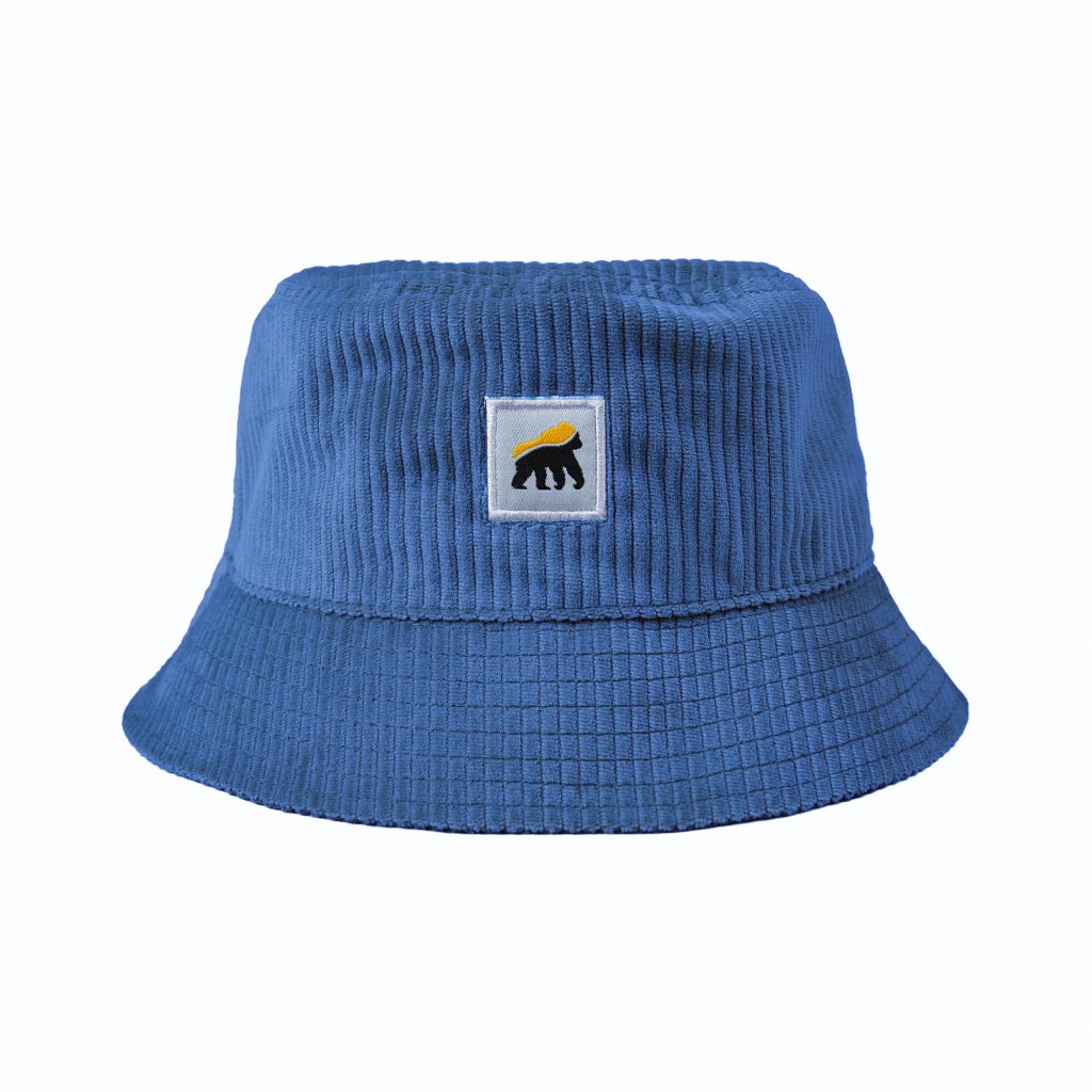House of Smith Topi - Cord Bucket Hat Blue - Bucket Hat - House of Smith
