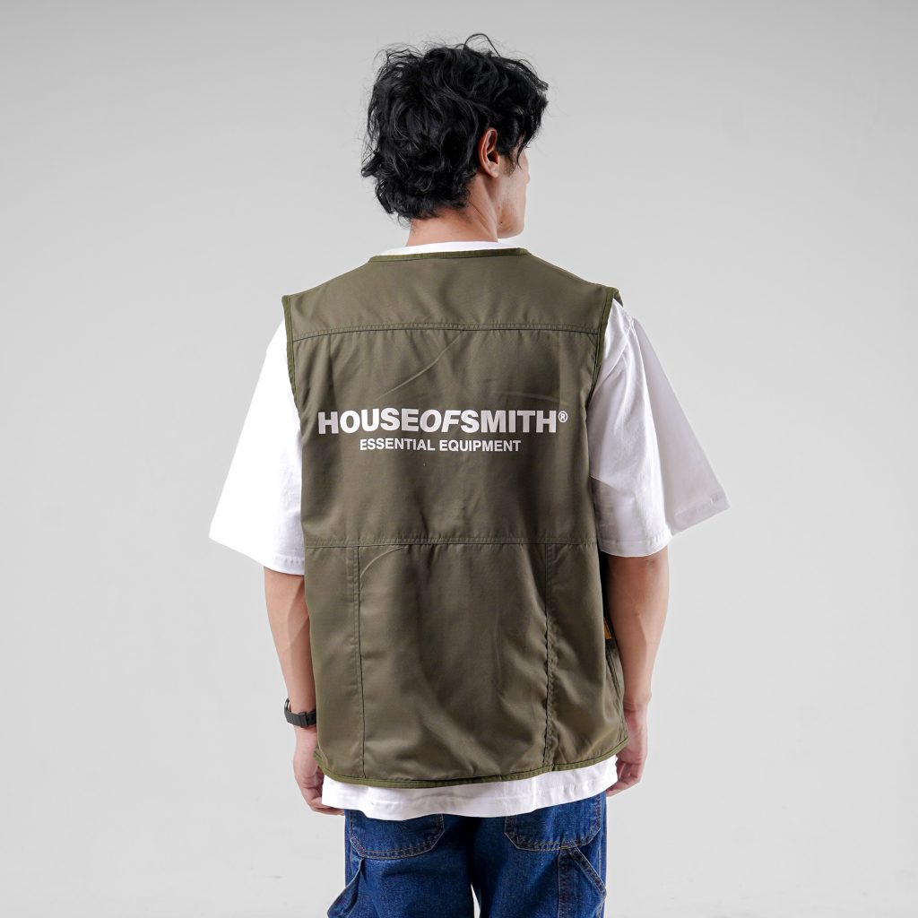 House of Smith Vest Pria - Leif Utility Vest #2 - Rompi - House of Smith