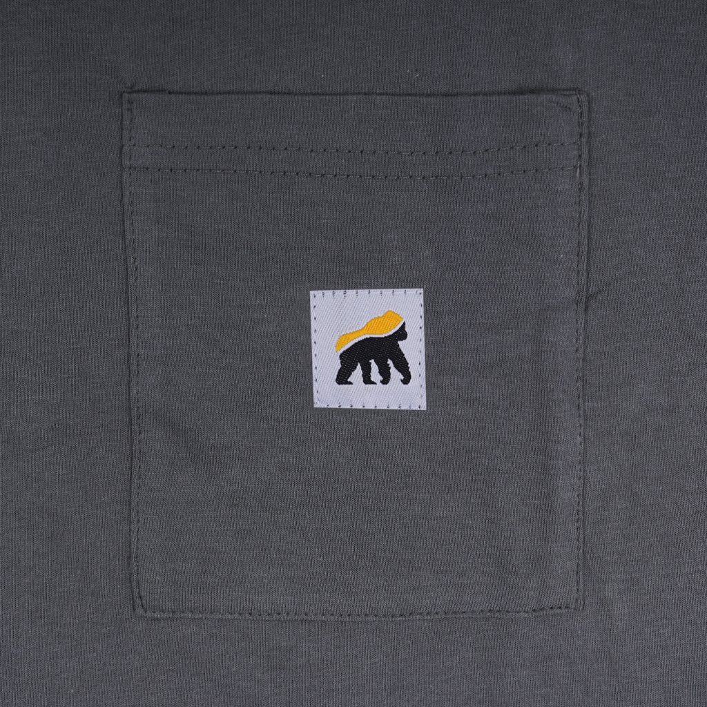House of Smith Kaos Pria Lengan Pendek - Smith Regular Char Grey #5 - T ...