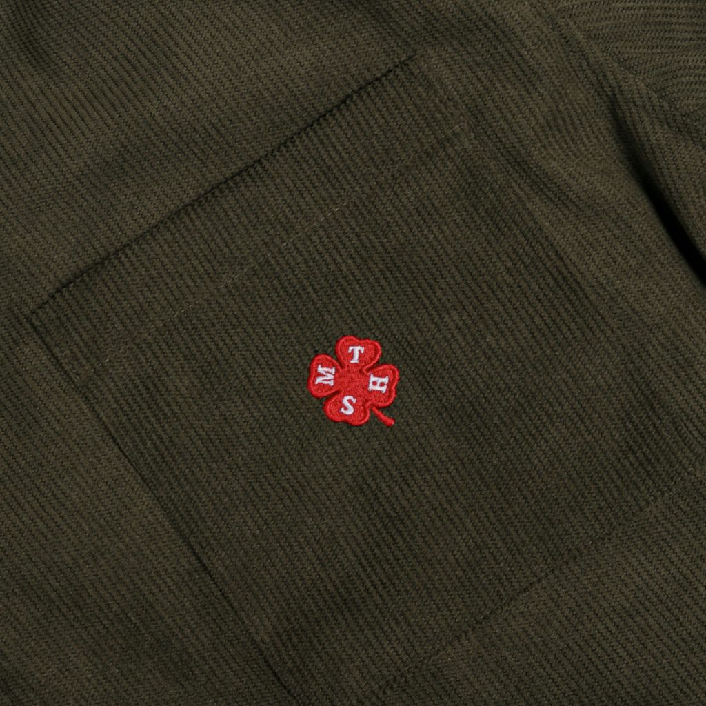 House of Smith Jaket Boxy Pria - Clover Boxy Cord Jacket Army #4 - Work ...