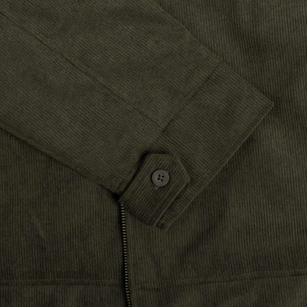House of Smith Jaket Boxy Pria - Clover Boxy Cord Jacket Army #6 - Work ...